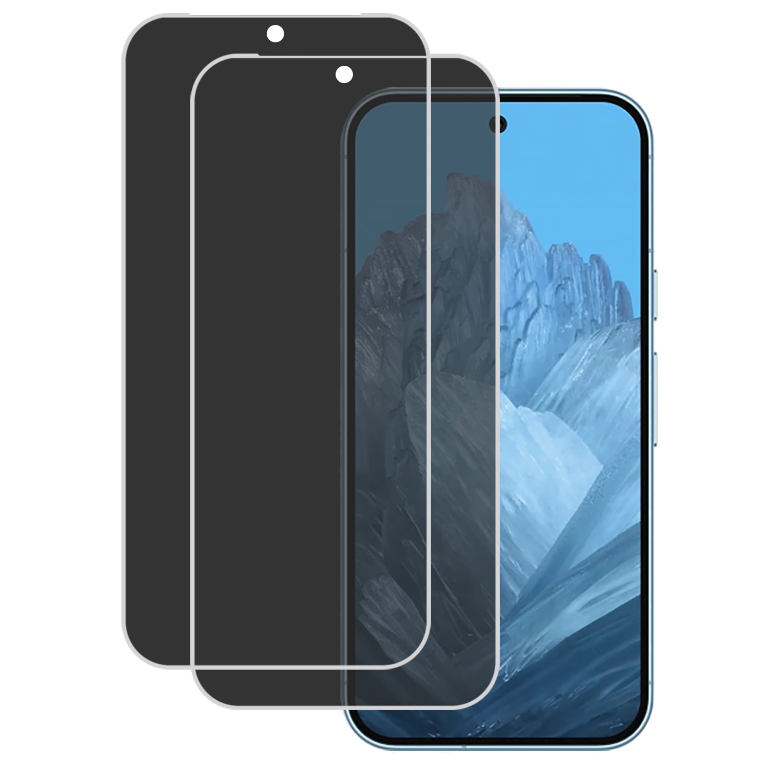 KIQ 2 Pack CLEAR Flexible Privacy Hydrogel Film FULL Edge-to-Edge ...