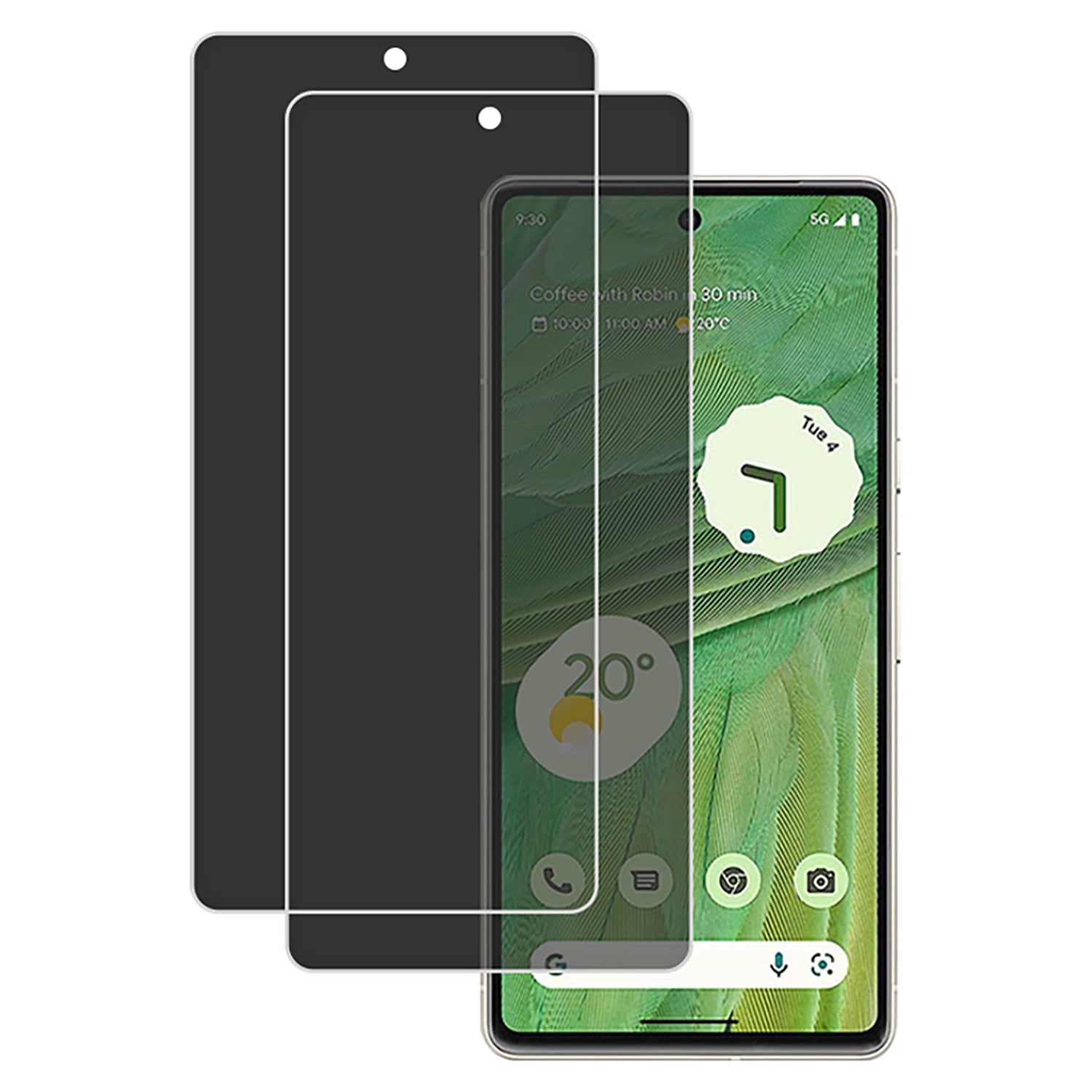 KIQ 2 Pack PRIVACY Soft Flexible Hydrogel Film FULL Edge to Edge Cover ...