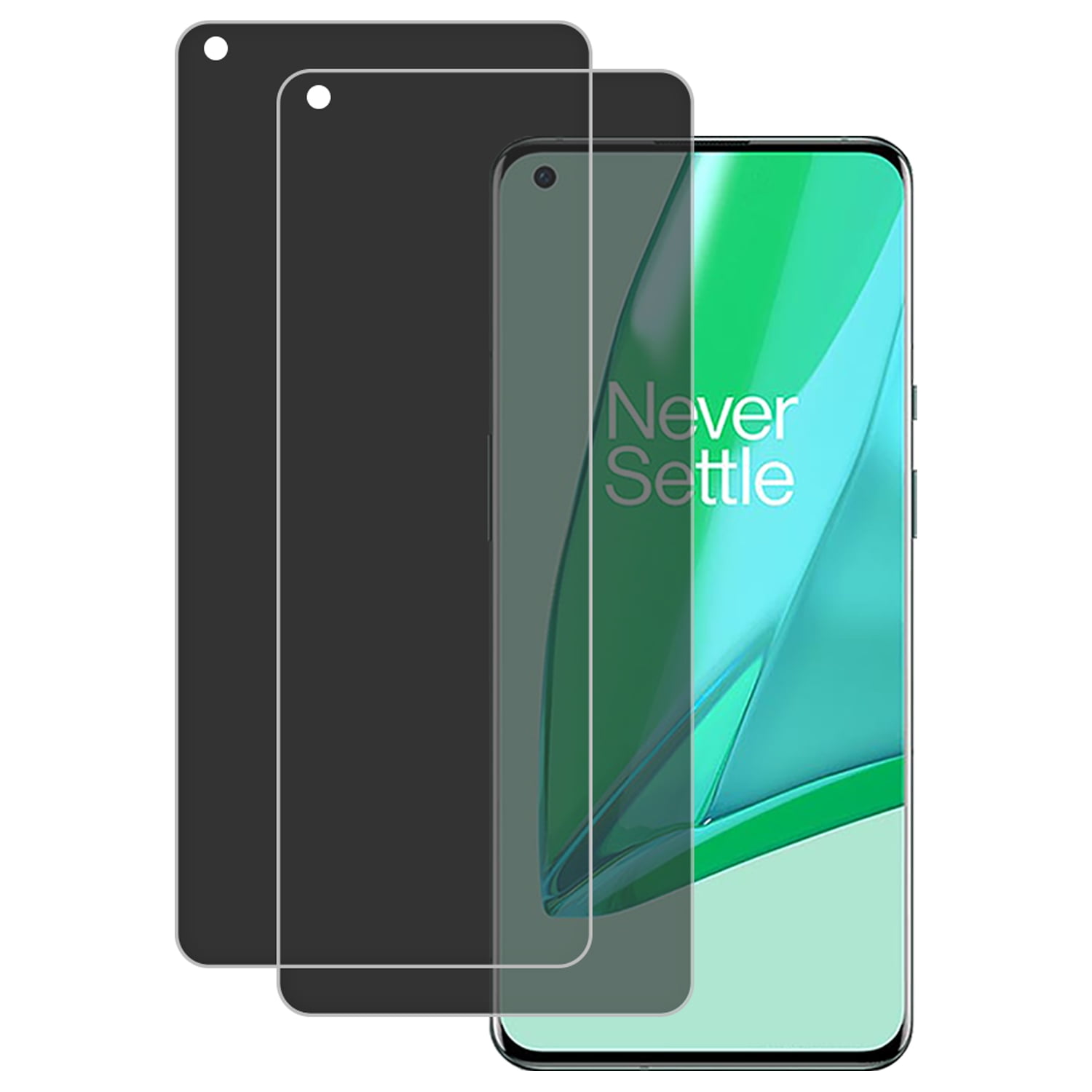 KIQ 2 Pack PRIVACY Soft Flexible Hydrogel Film FULL Edge to Edge Cover ...