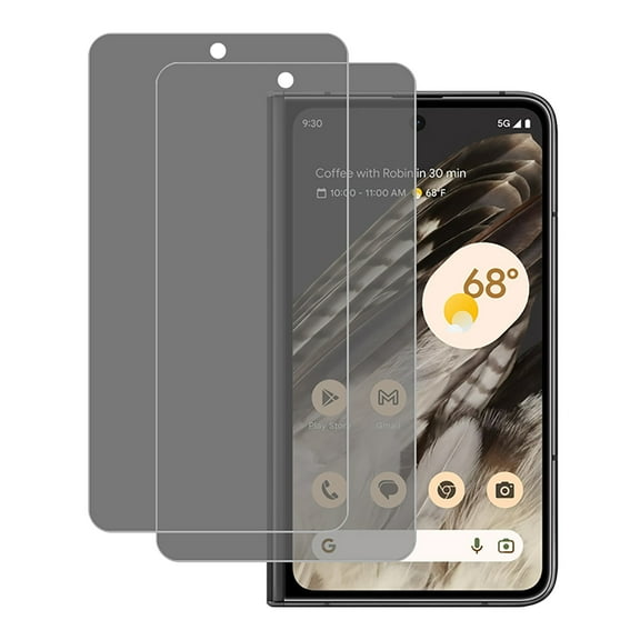 [2 Pack] Cnarery 4 Way 360 ° Matte TPU Privacy Screen Protector for ...