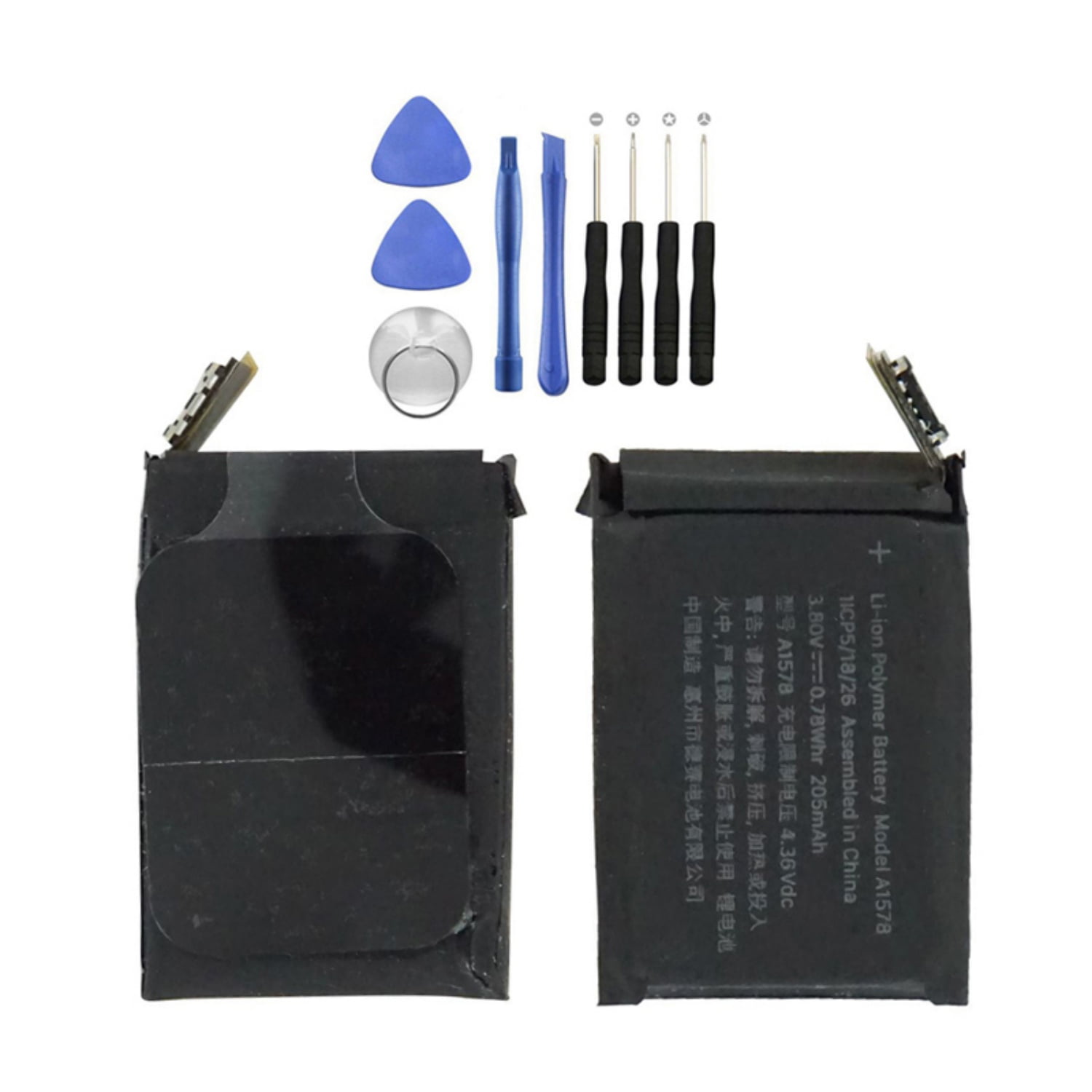 KIQ 3.80V 205mAh Li-Ion Replacement Battery Compatible with iWatch ...
