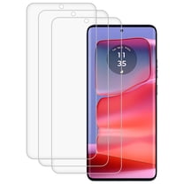 KIQ For Motorola G (2025) 3 Pack CLEAR Flexible Hydrogel Film FULL Edge ...