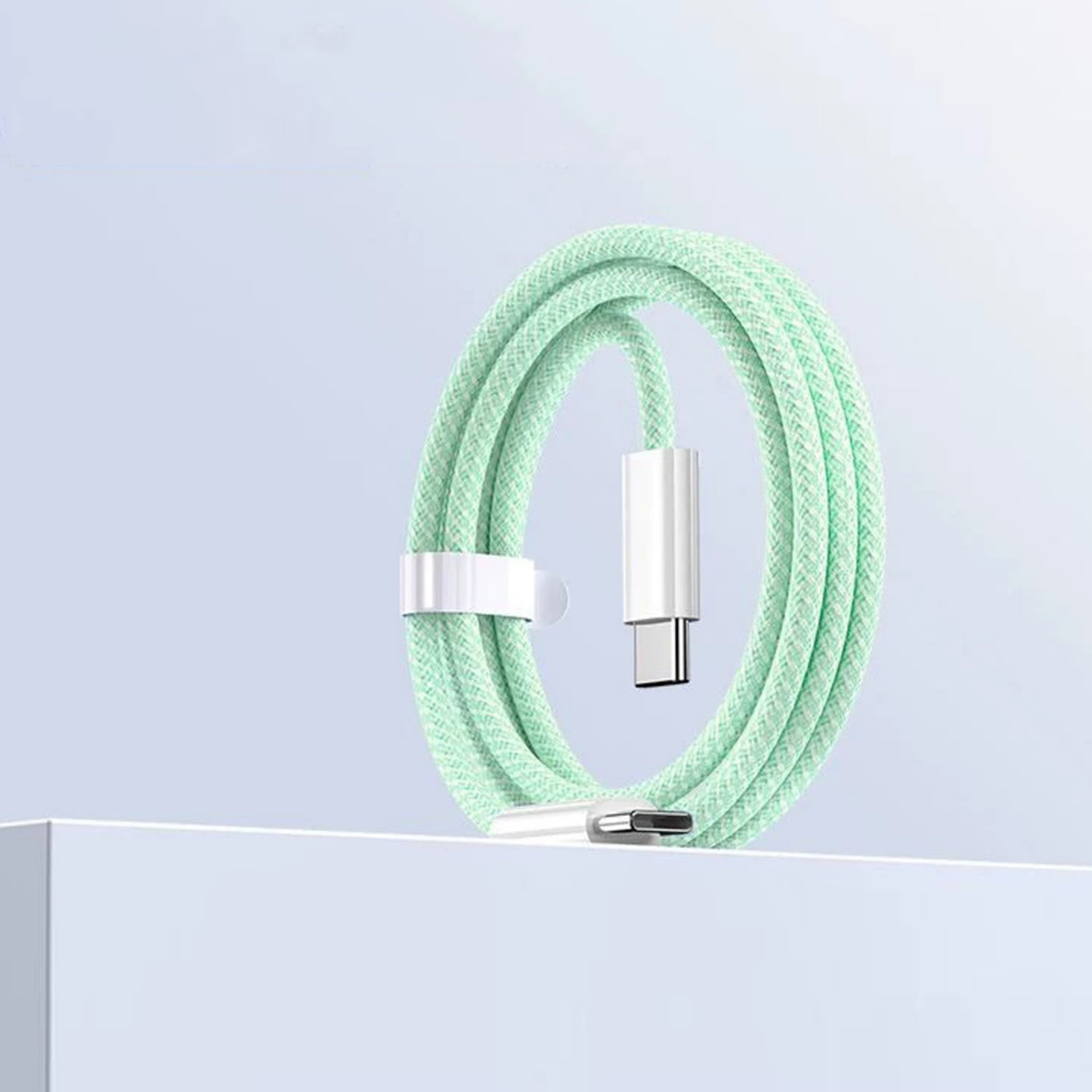 KIQ 3A/60W Type C to Type C Fast Charging Data Cable - Green(1.0M ...