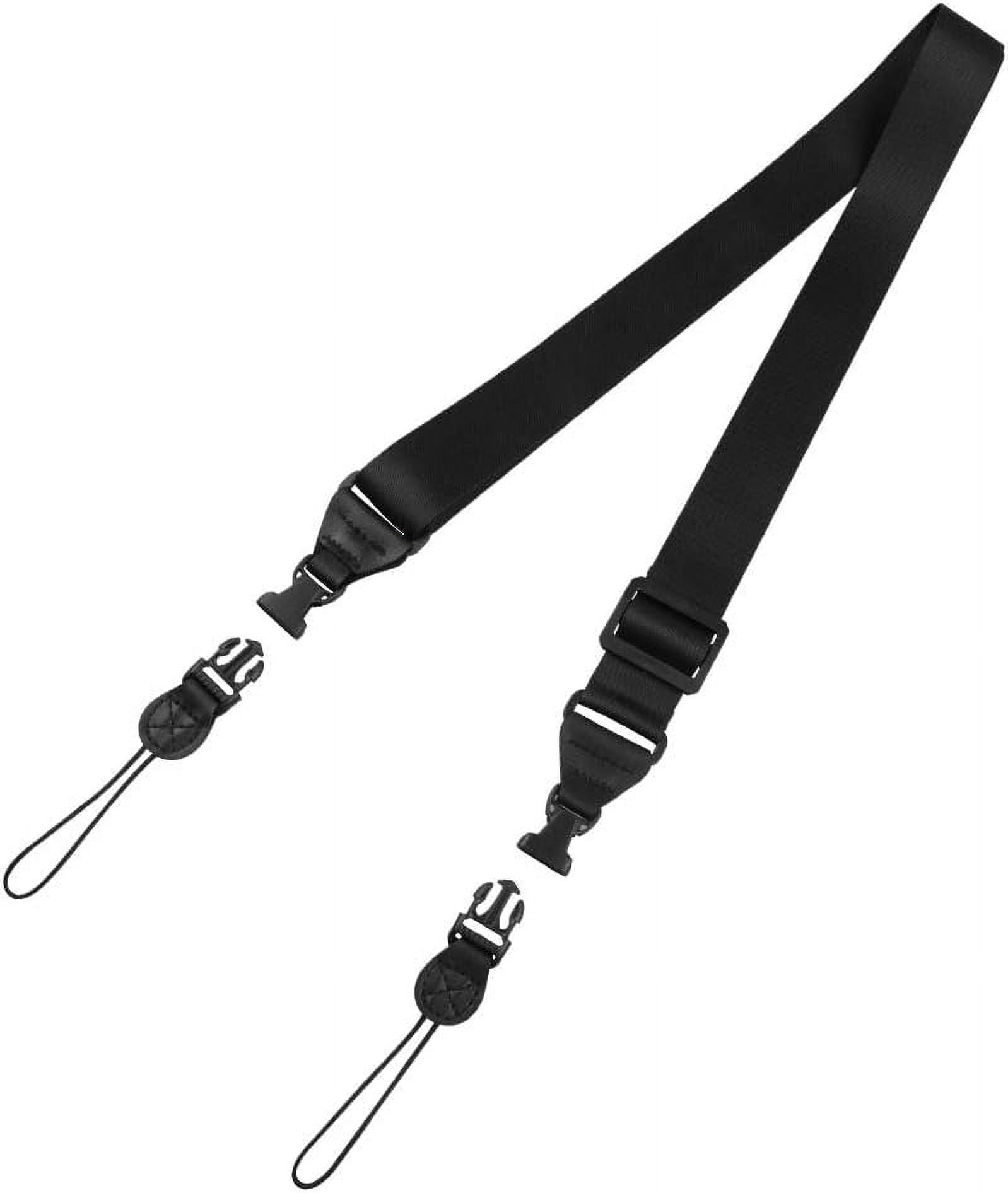KIQ Adjustable Nylon Universal Shoulder Straps, Black - Walmart.com