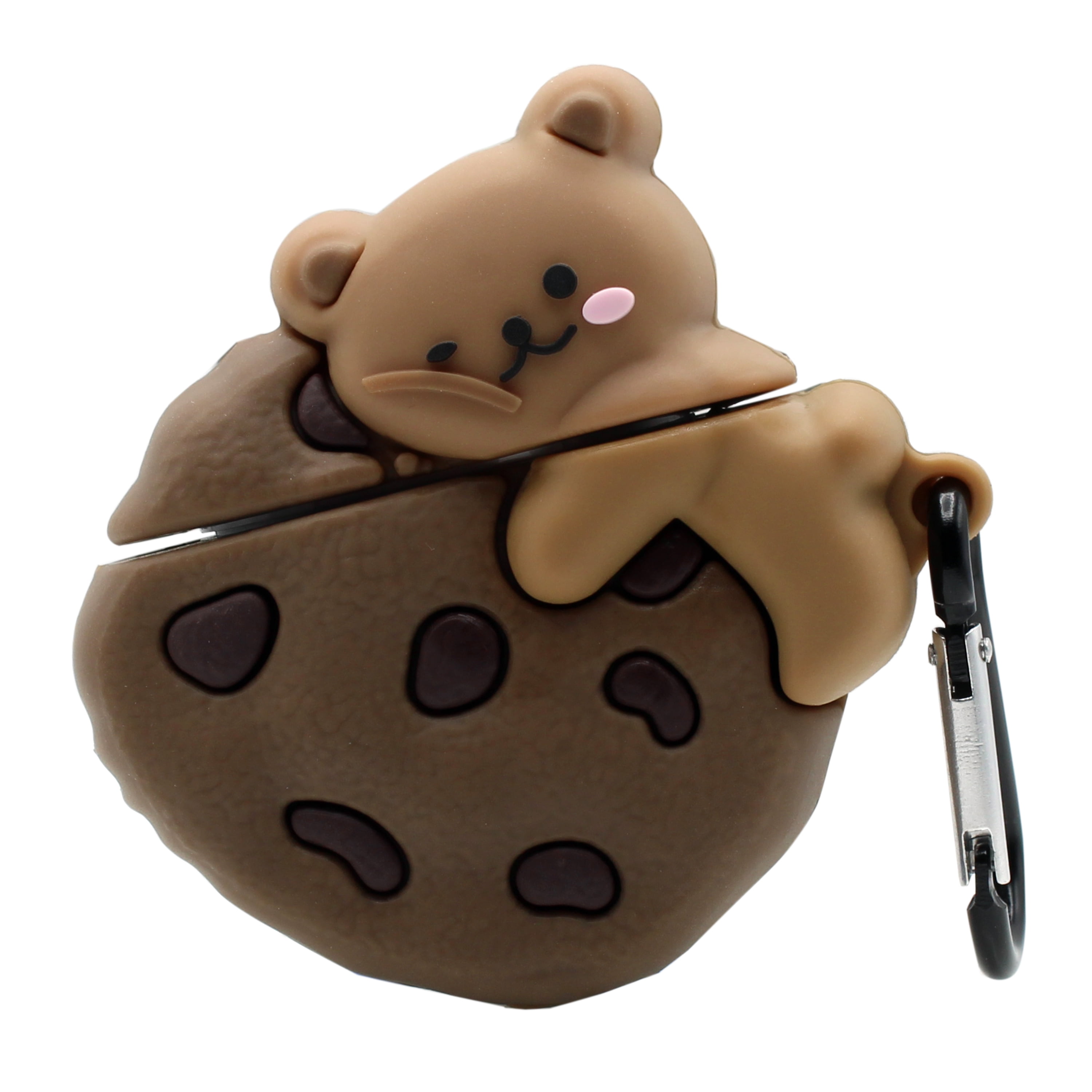 KIQ Cartoon Airpod 2nd Generation Case Cute Silicone Cover Keychain for ...