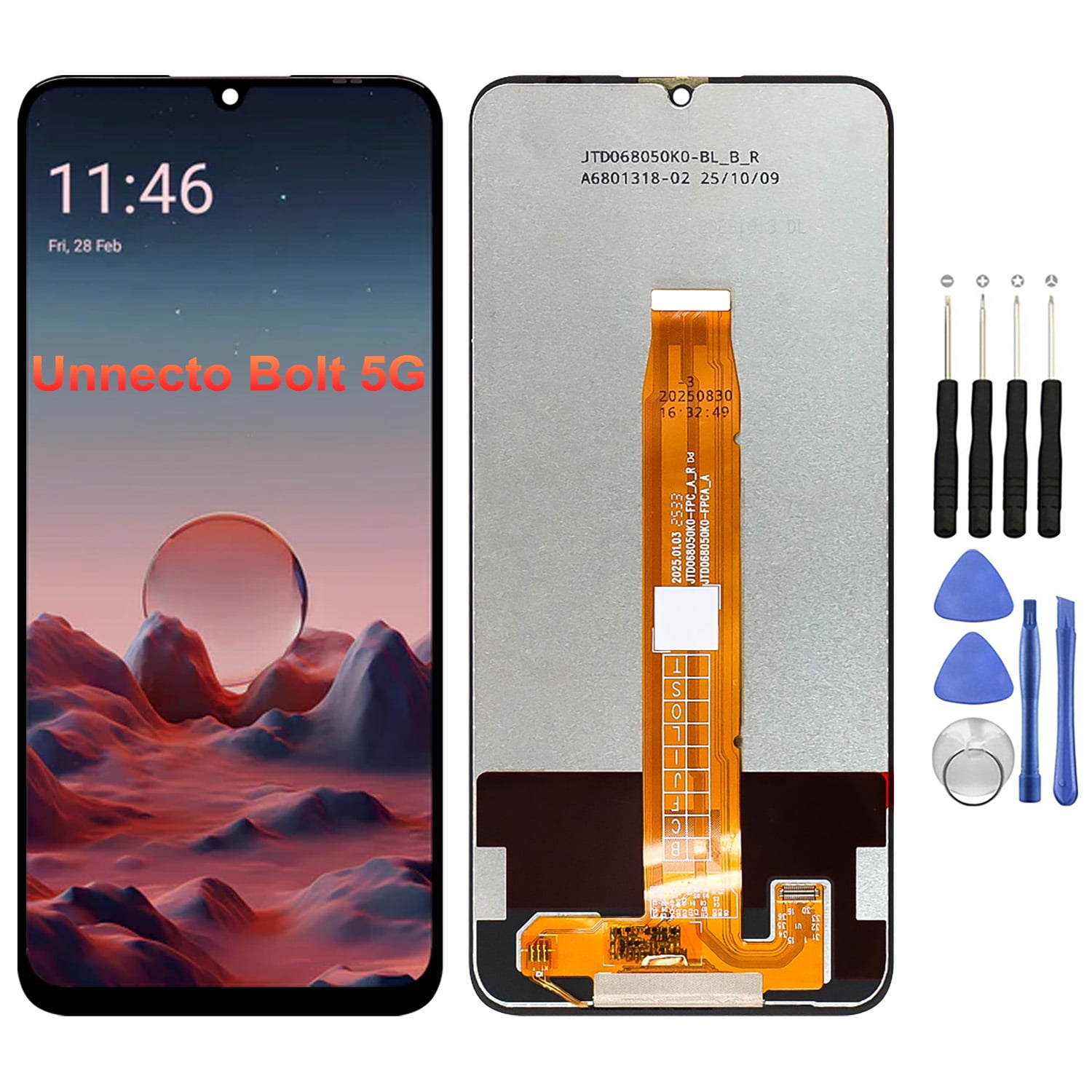 KIQ For Unnecto Bolt 5G LCD Screen Full Assembly with Digitizer ...