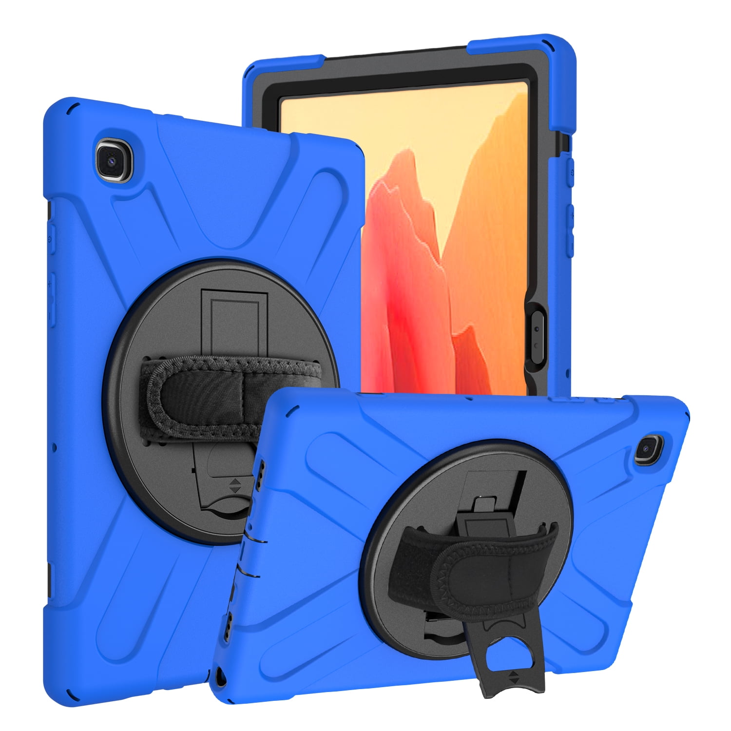 KIQ Galaxy Tab A7 10.4 Case, Heavy Duty Shockproof Protective Cover for ...