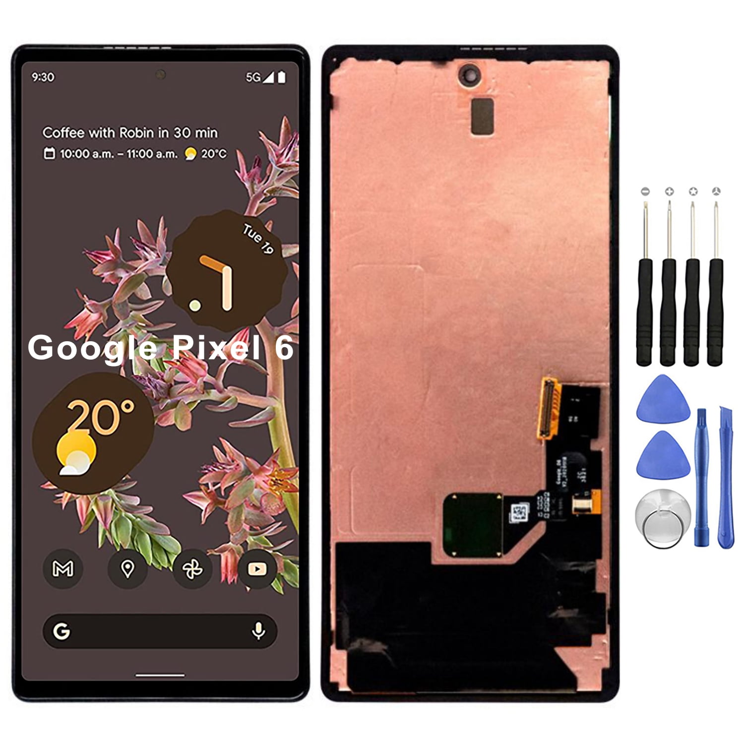 KIQ Replacement LCD Screen Full Assembly with Digitizer Compatible with ...