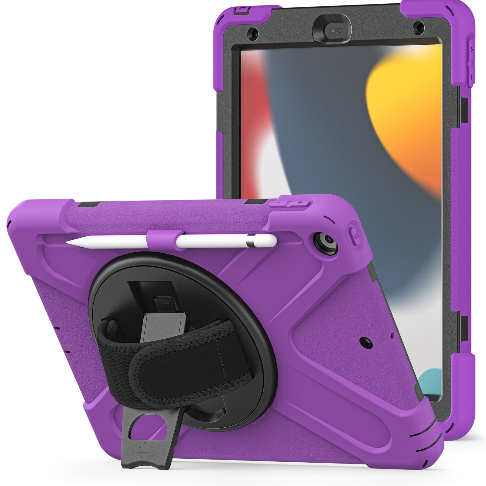 KIQ Shield 10.2 inch iPad Case 9th Generation, iPad 8th & 7th ...