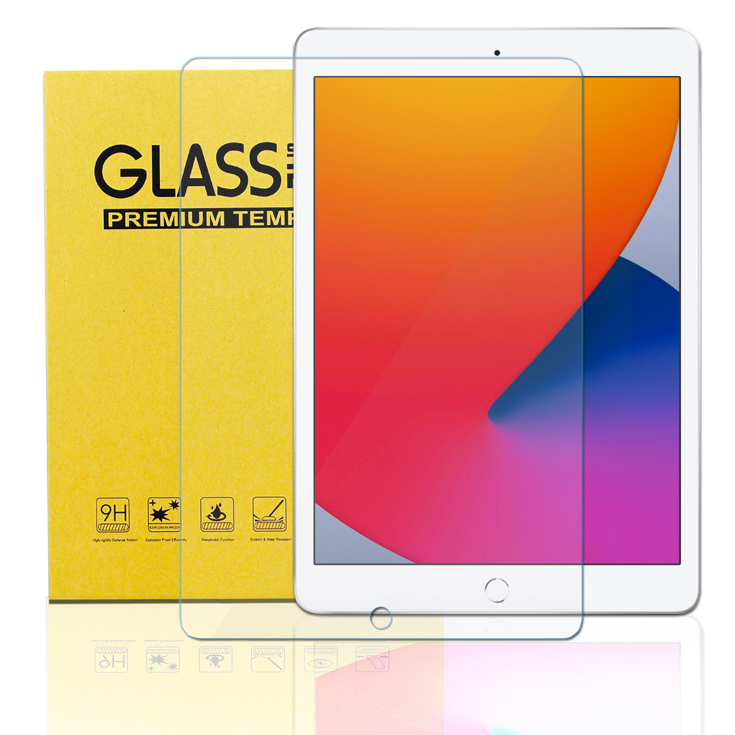 V7 Shatter-proof Tempered Glass Screen Protector - iPad Air - Walmart.com