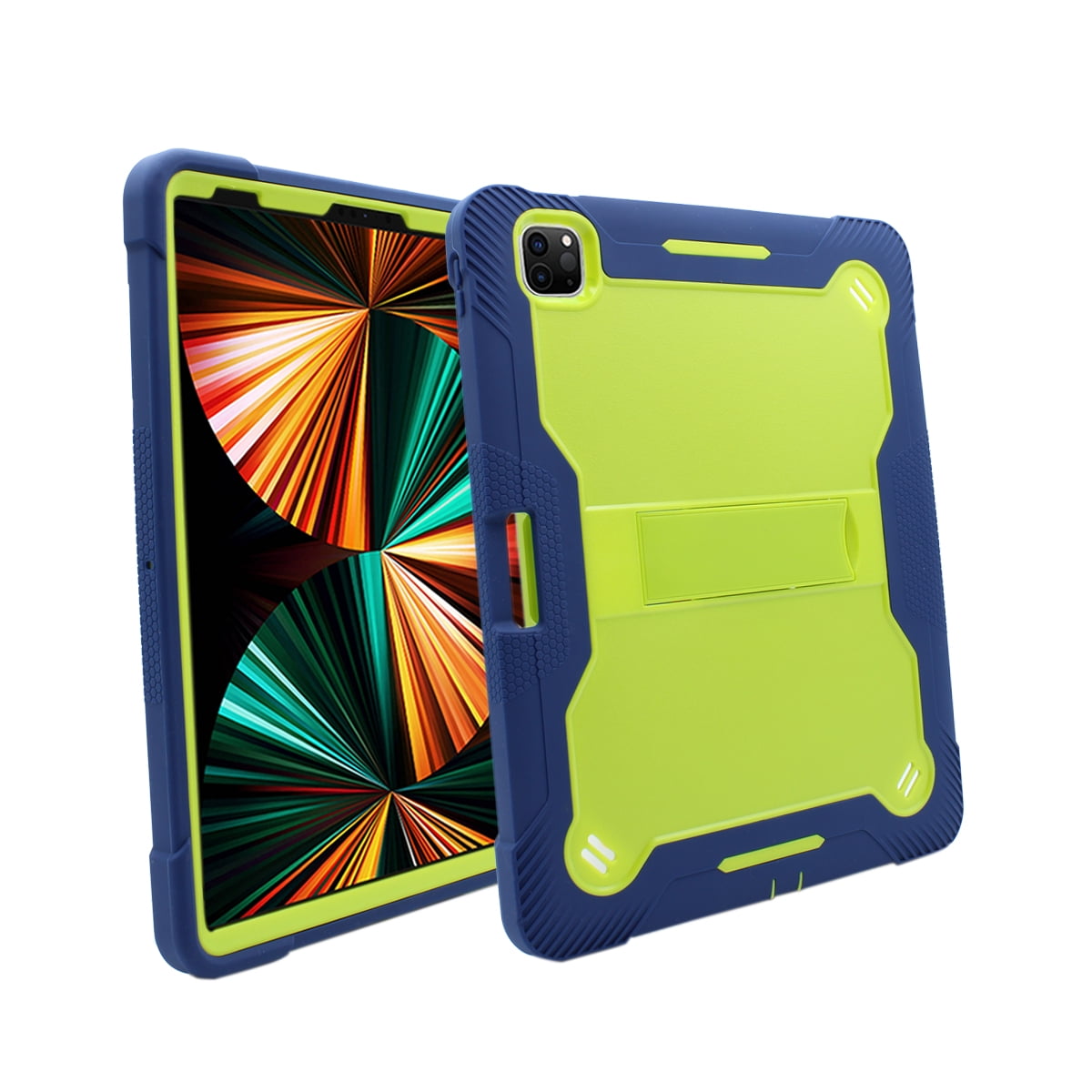 KIQ iPad Pro 12.9 Case, Heavy Duty Guardian Protection Kick Stand for ...