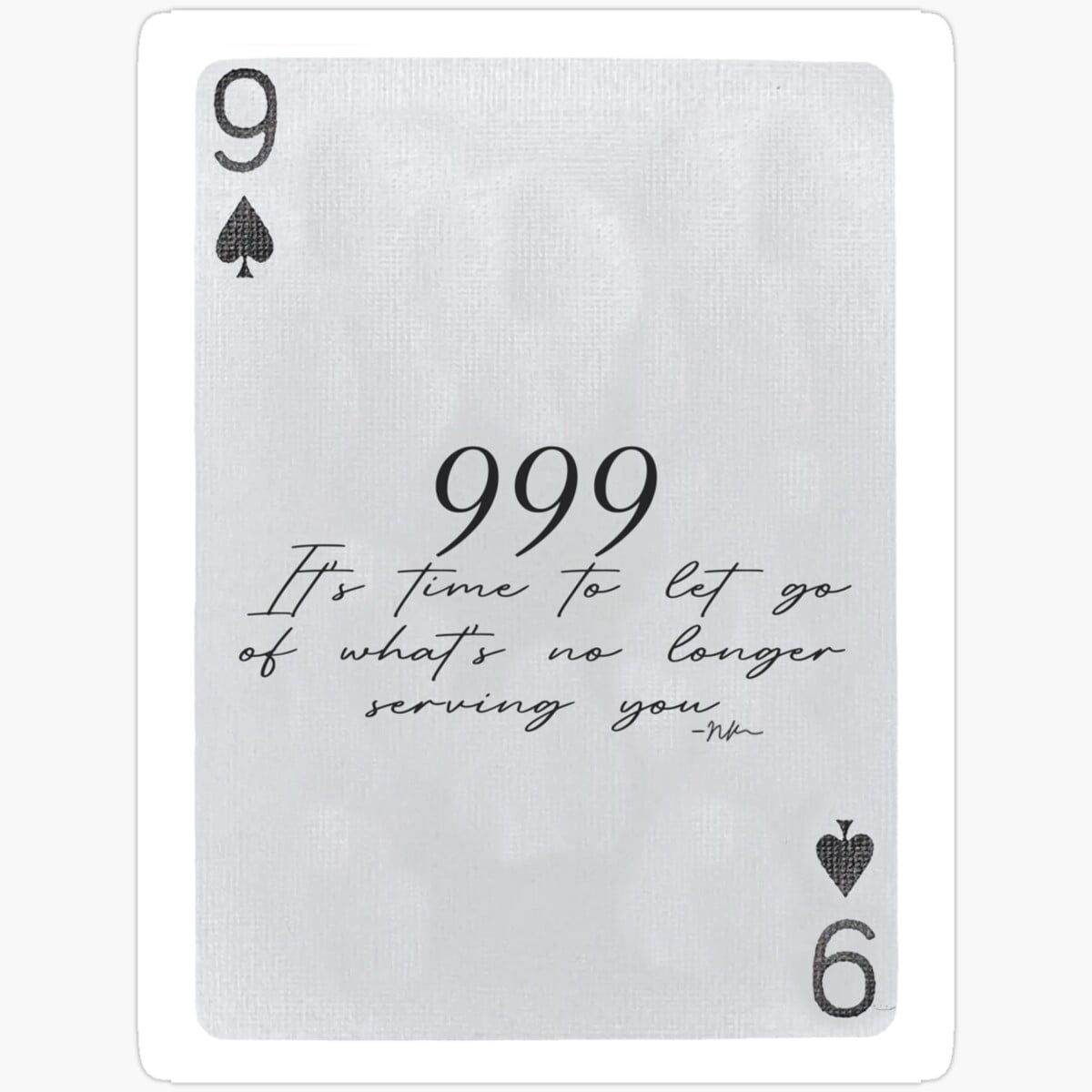 KIRA 999 Spadesdeck Of Angels Sticker Birthday Gifts - Decorative ...