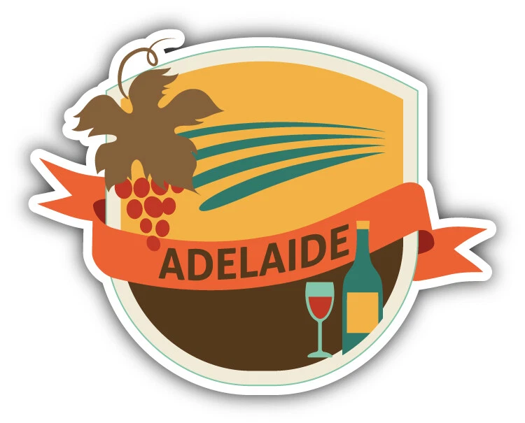 KIRA Adelaide Australia World City Travel Label Badge Car Bumper ...