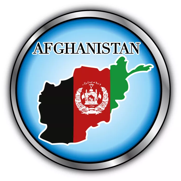 KIRA Afghanistan Flag Map Car Bumper Sticker Decal Gift for you ...
