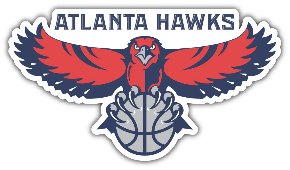 KIRA Atlanta Hawks NBA Basketball Car Bumper Sticker Decal Gift for you ...