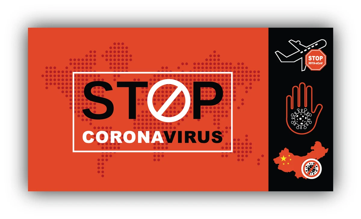 KIRA BAD Virus Stop Safety Illustration Vinyl Sticker Car Bumper Decal ...