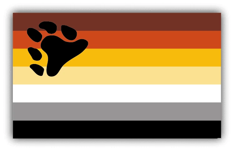 KIRA Bear Brotherhood Flag Car Bumper Sticker Decal Gift for you ...