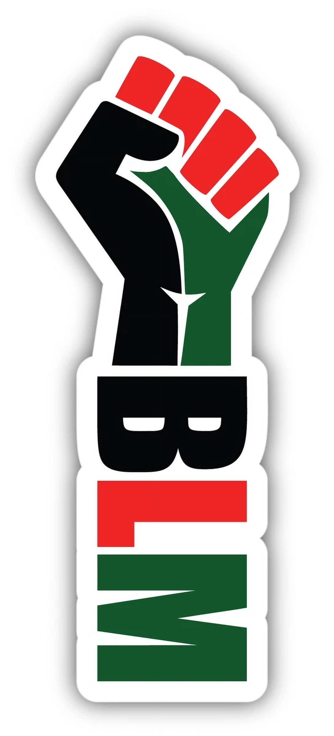 KIRA Black Lives Matter Fist Vinyl Sticker Decal Gift for you ...