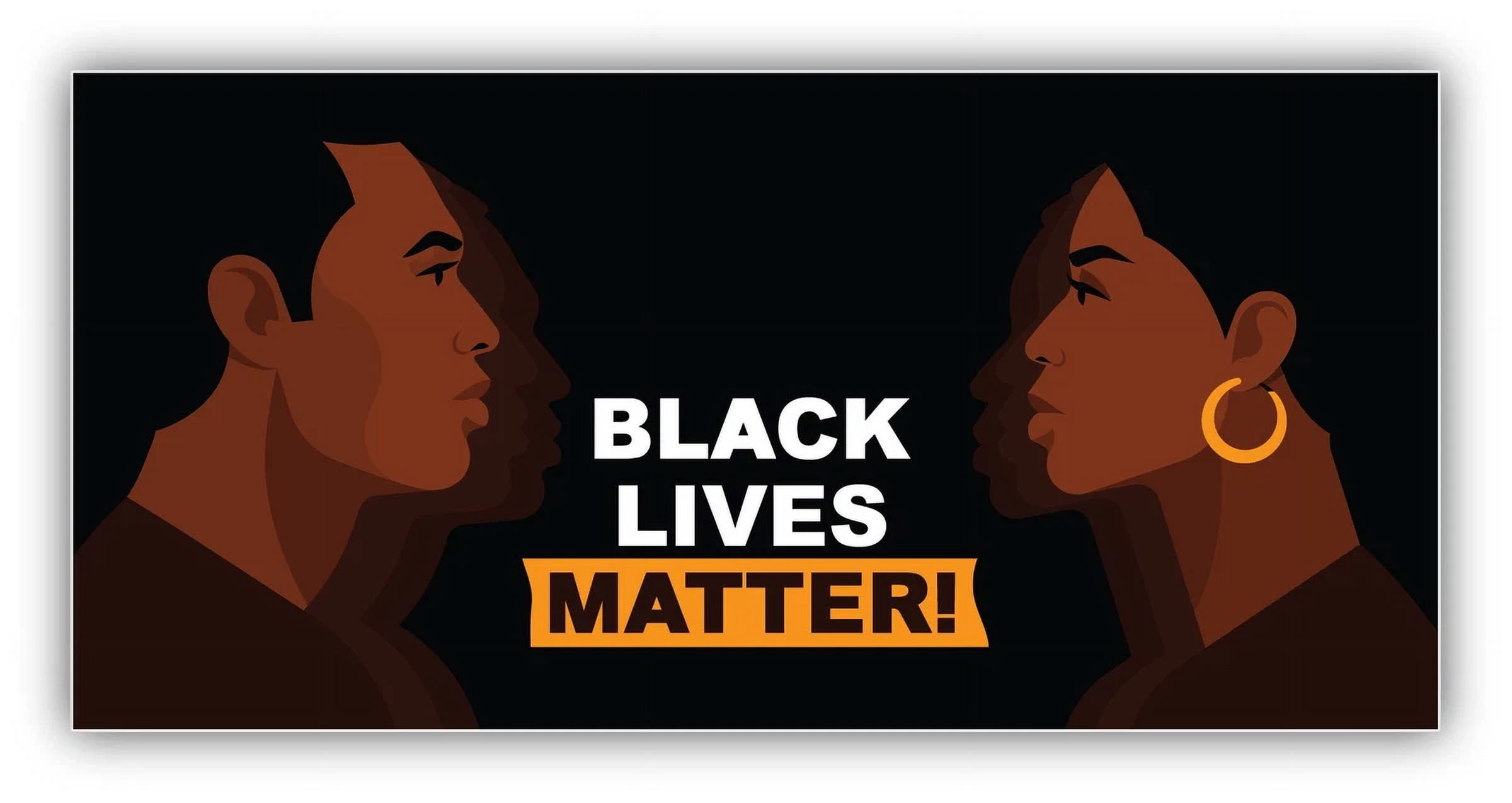 KIRA Black Lives Matter Vinyl Sticker Decal Gift for you - Decorative ...