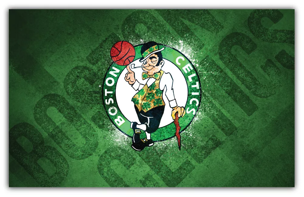KIRA Boston Celtics NBA Basketball Car Bumper Sticker Decal Gift for ...