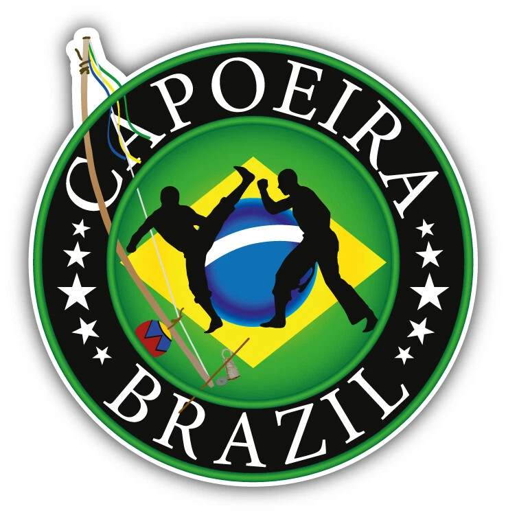 KIRA Brazil Flag Capoeira Martial Arts Car Bumper Sticker Decal Gift ...