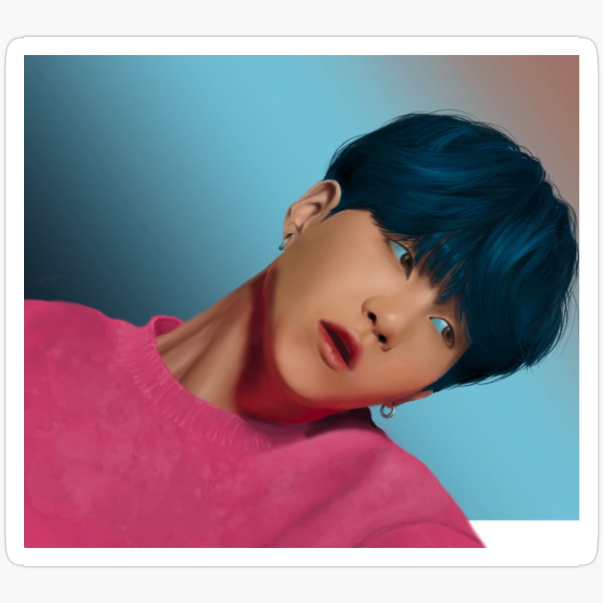 KIRA Bts Suga Sticker Birthday Gifts - Decorative Laptop, Phone ...