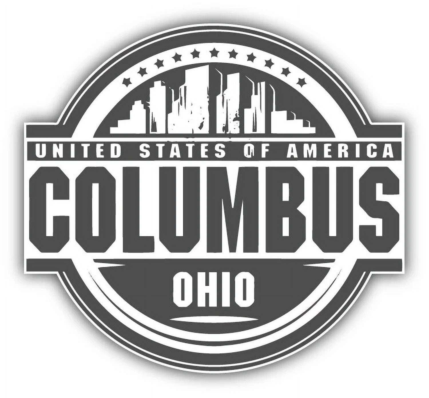 KIRA Columbus City USA Label Car Bumper Sticker Decal Gift for you ...