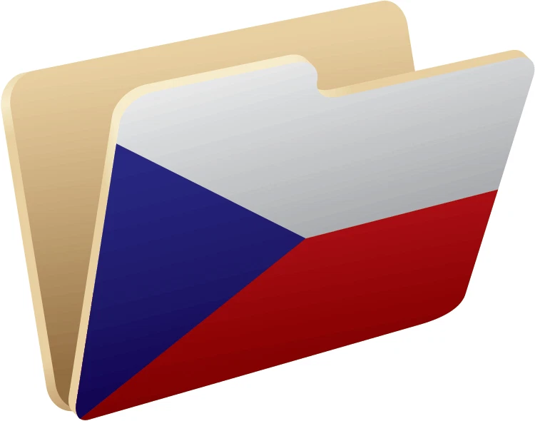 KIRA Czech Republic Folder Flag Car Bumper Sticker Decal Gift for you ...