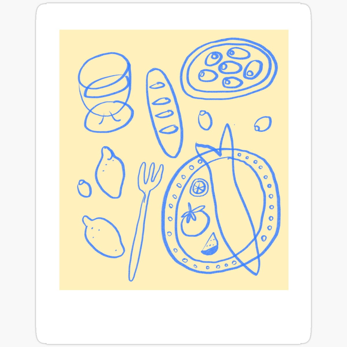 KIRA It'S Dinner Time! But Messy Sticker Birthday Gifts - Decorative ...