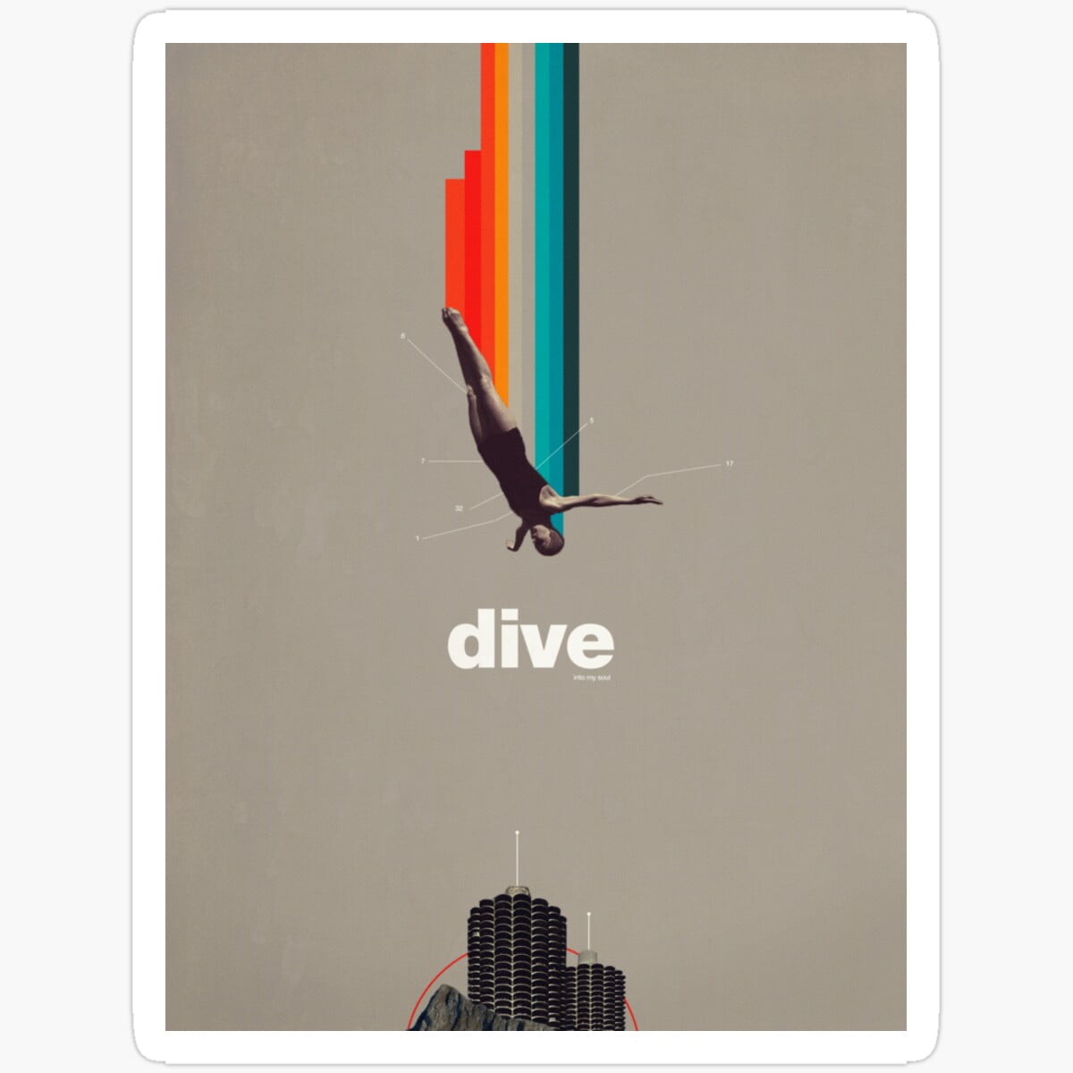 KIRA Dive Into My Soul Glossy Sticker Birthday Gifts - Decorative ...