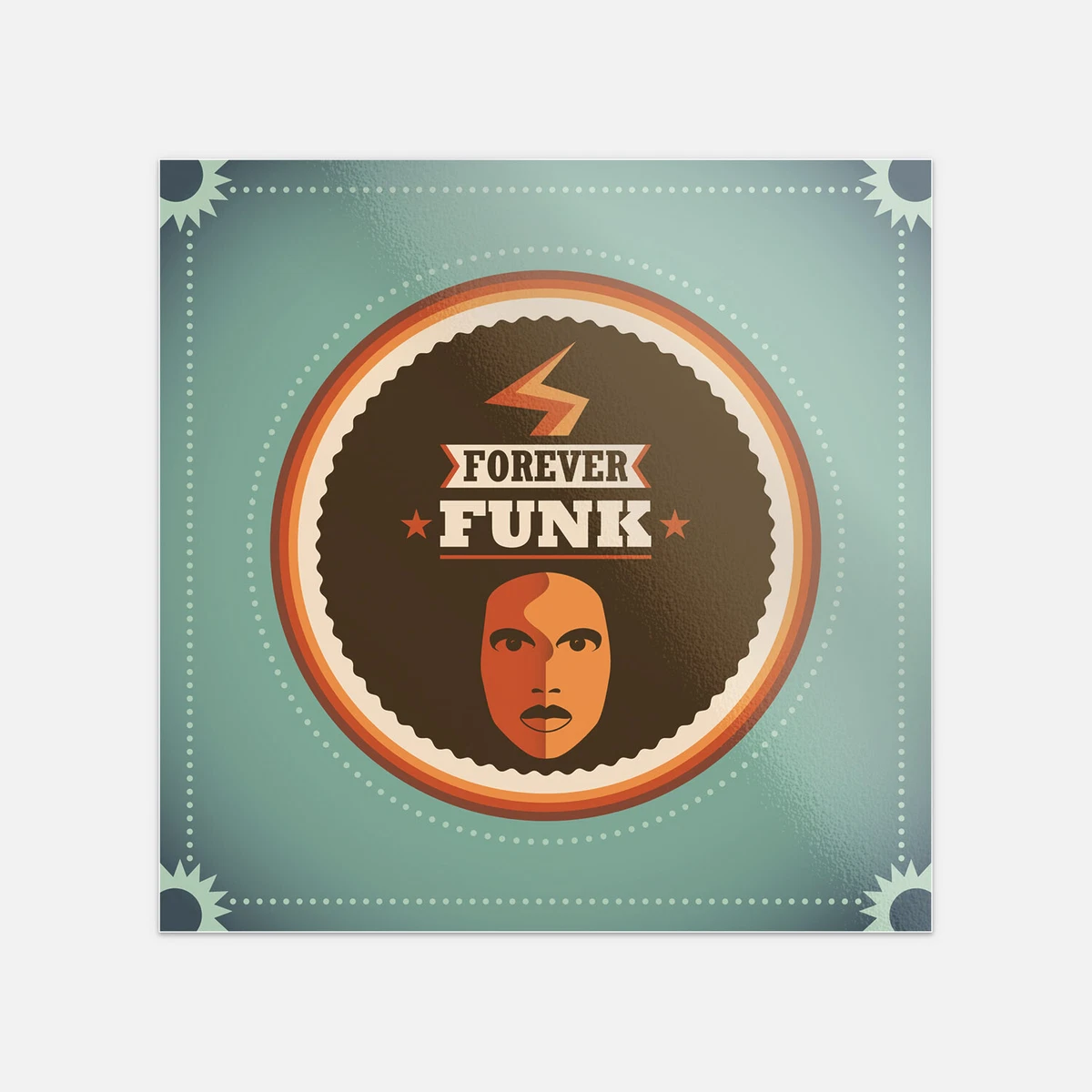 KIRA Forever Funk Mask Music Vinyl Sticker Decal Gift for you ...