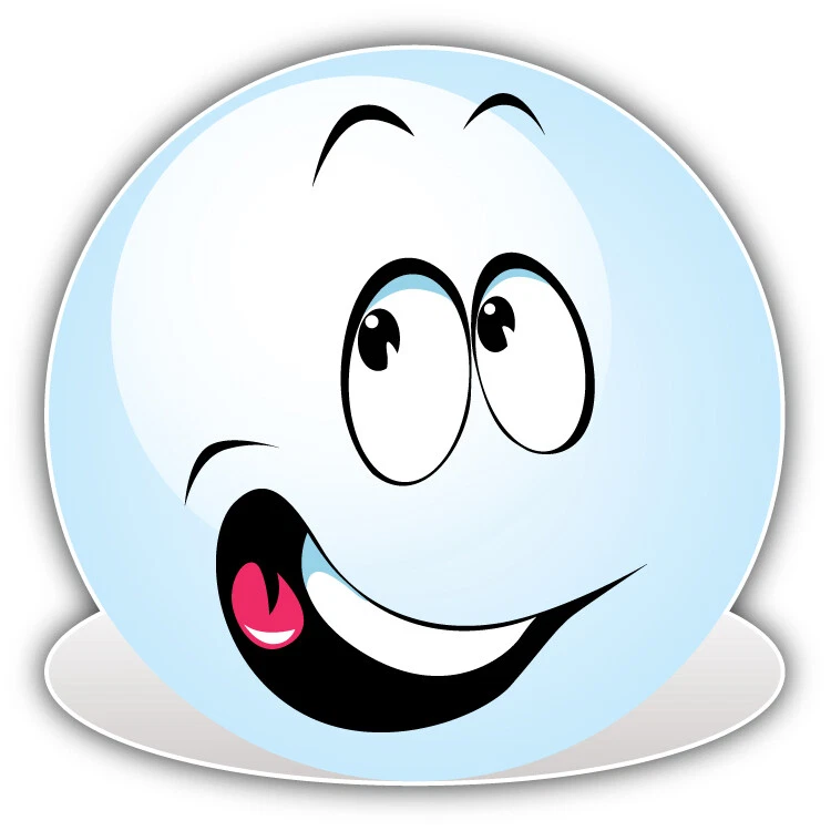 KIRA Friendly Smiley Emotion Car Bumper Sticker Decal Gift for you ...