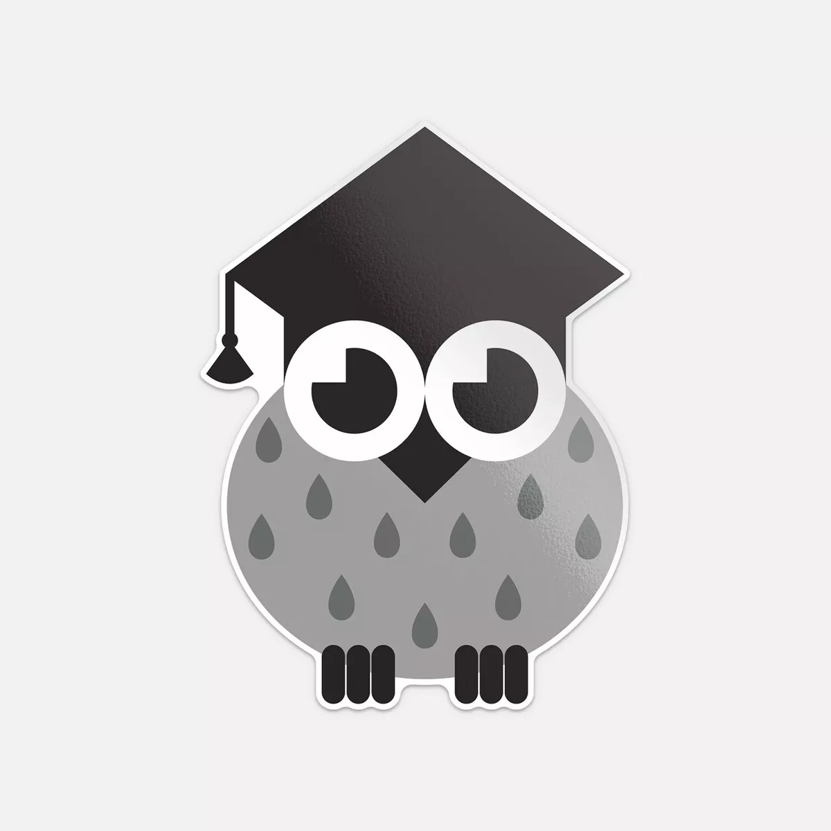 KIRA Graduation Cap Owl Symbol Vinyl Sticker Decal Gift for you ...