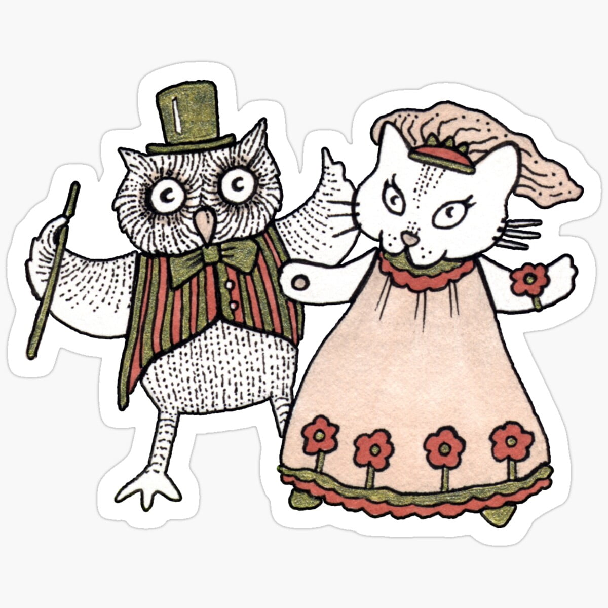 KIRA Hand In Hand Sticker Birthday Gifts - Decorative Laptop, Phone ...