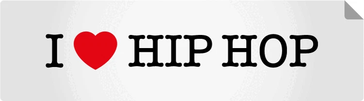 KIRA I Love Hip Hop Car Bumper Sticker Decal Gift for you - Decorative ...