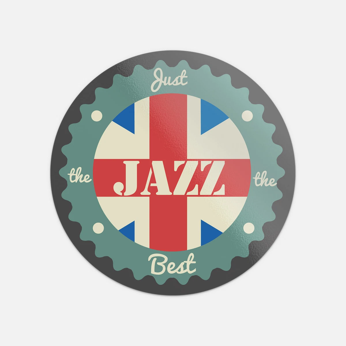 KIRA Just The Jazz Best Music Badge Vinyl Sticker Decal Gift for you ...