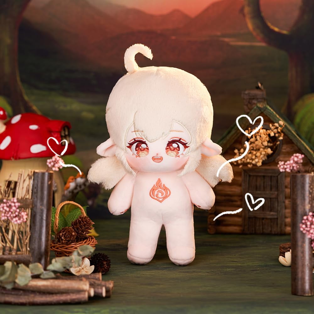 KIRA KIRA Genshin Klee Plushie 20cm/7.8’’ Anime Figure Soft Stuffed ...