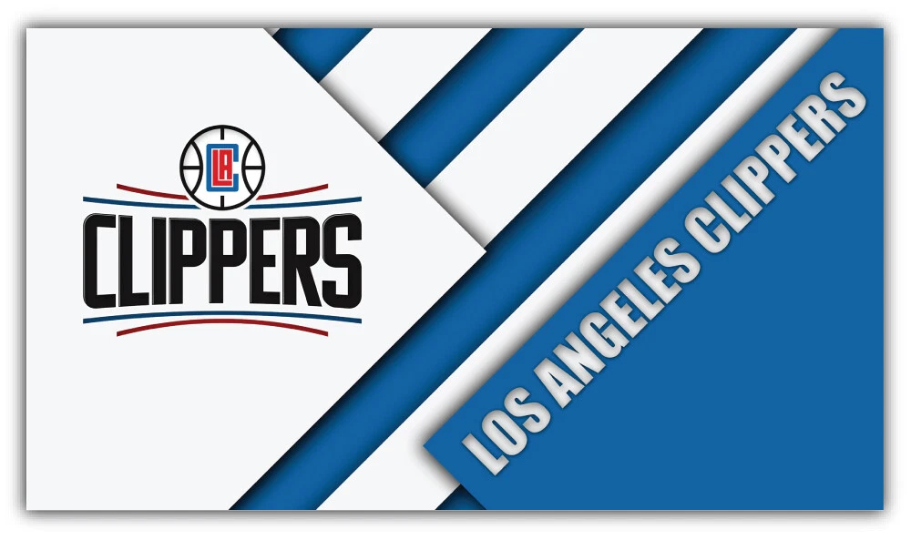 KIRA Los Angeles Clippers NBA Basketball Car Bumper Sticker Decal Gift ...
