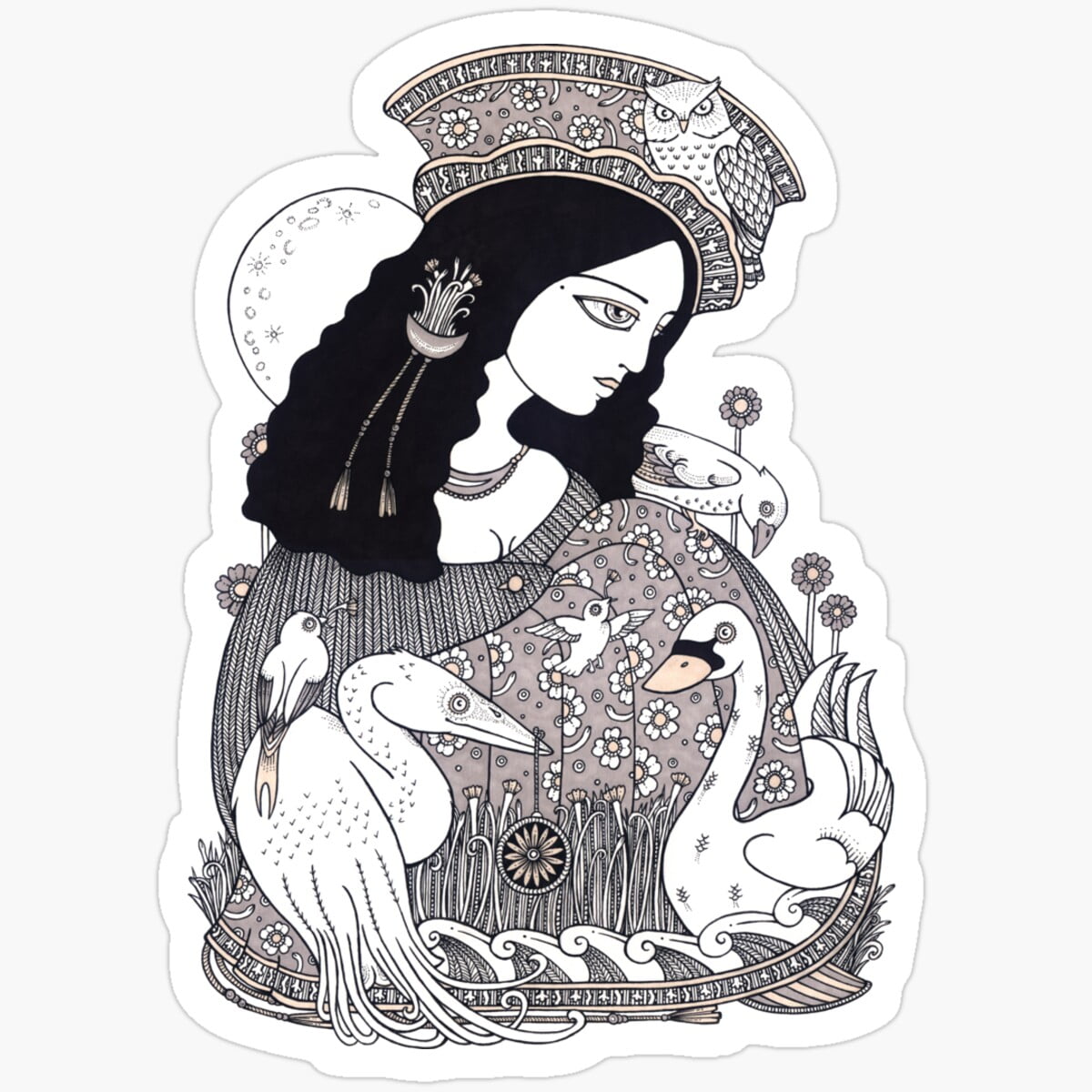 KIRA The Maiden (Birds Of A Feather) Sticker Birthday Gifts ...