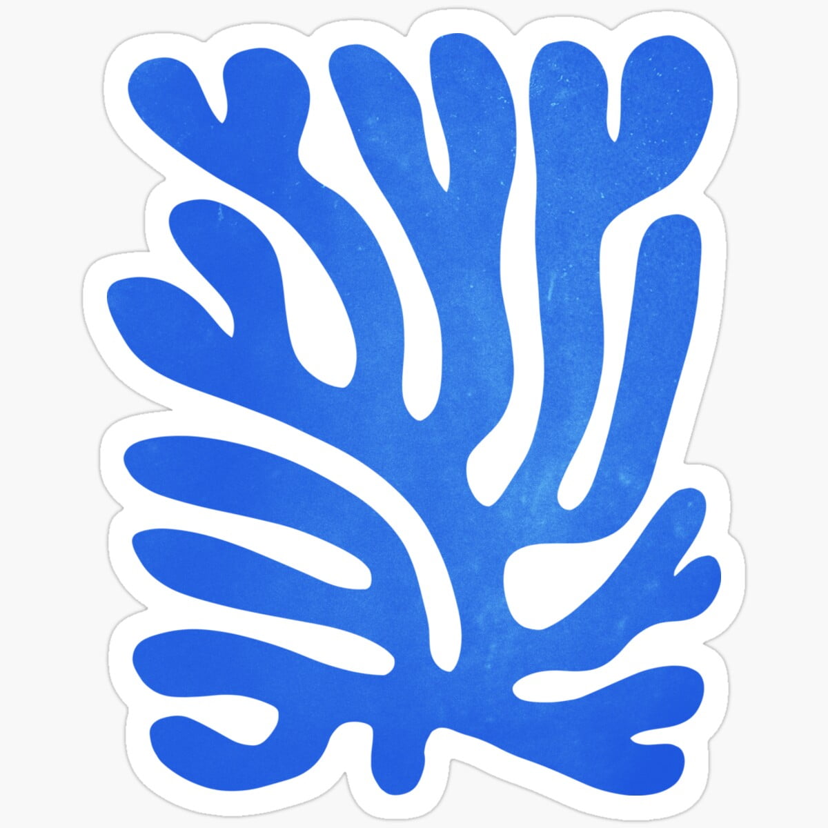 KIRA Marseille Blue: Matisse Color Paper Cutouts 03 Sticker Birthday ...