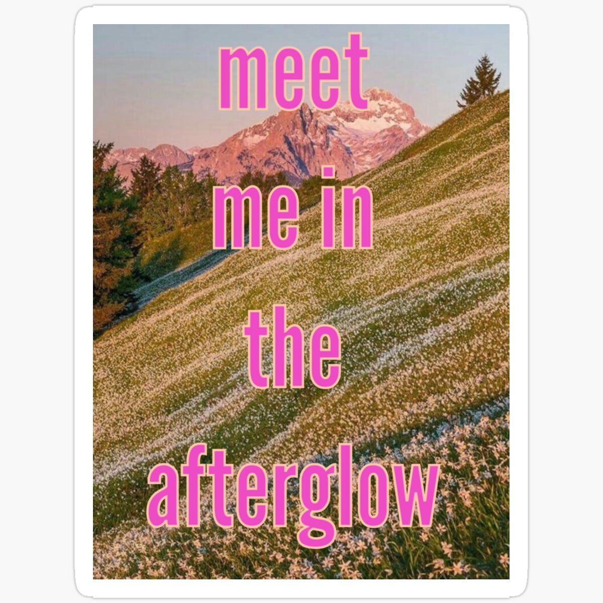 KIRA Meet Me In The Afterglow Glossy Sticker Birthday Gifts ...