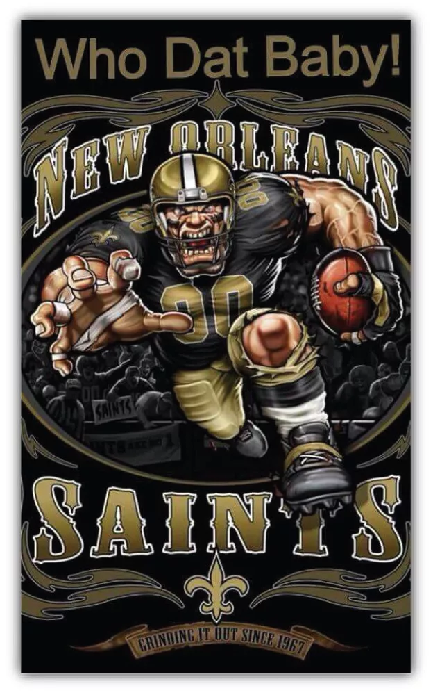 KIRA New Orleans Saints NFL Player Car Bumper Sticker Decal Gift for ...