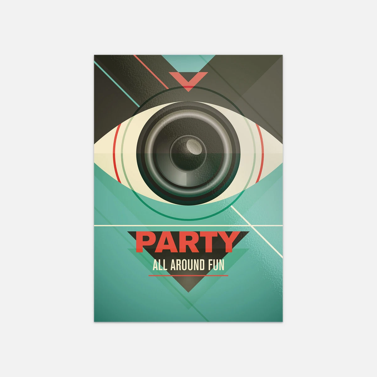 KIRA Party All Around Fun Speaker Music Vinyl Sticker Decal Gift for ...