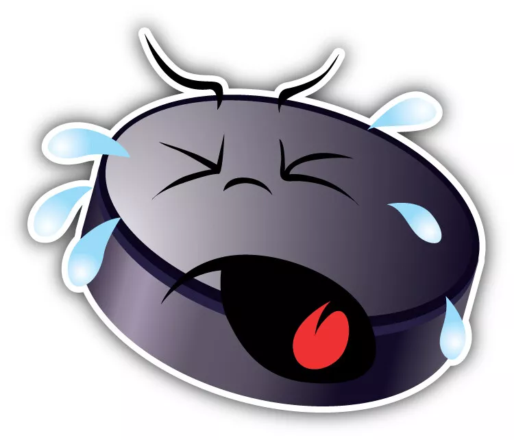 KIRA Plangorous Hockey Puck Emotion Car Bumper Sticker Decal Gift for ...