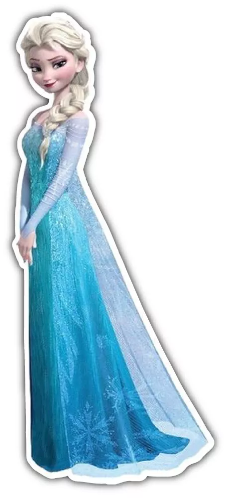 KIRA Princess Standing Cartoon Car Bumper Sticker Decal Gift for you ...