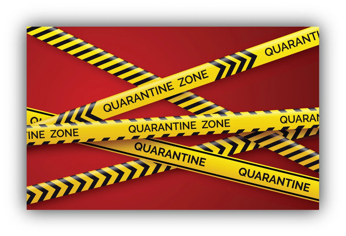 KIRA Quarantine Zone Virus Vinyl Sticker Car Bumper Decal Gift for you ...