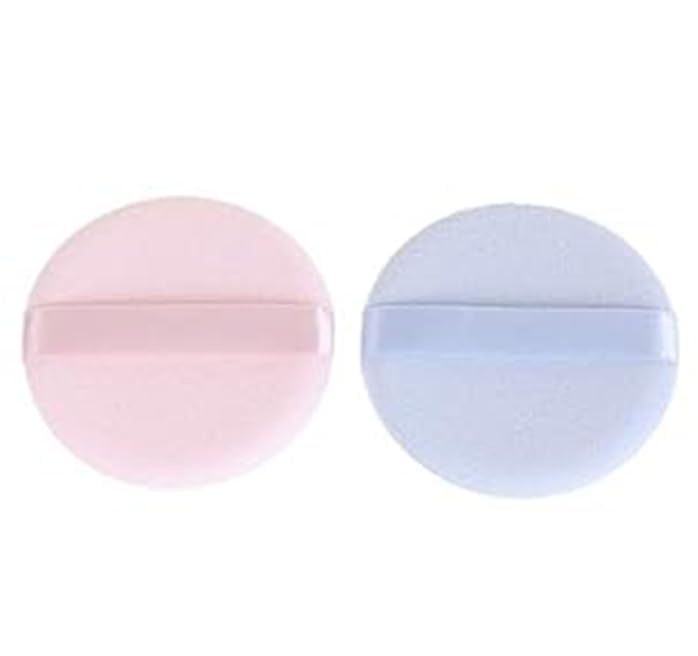 KIRA Round Powder Puff For Women Makeup Sponge puff Face Dry Wet Makeup ...