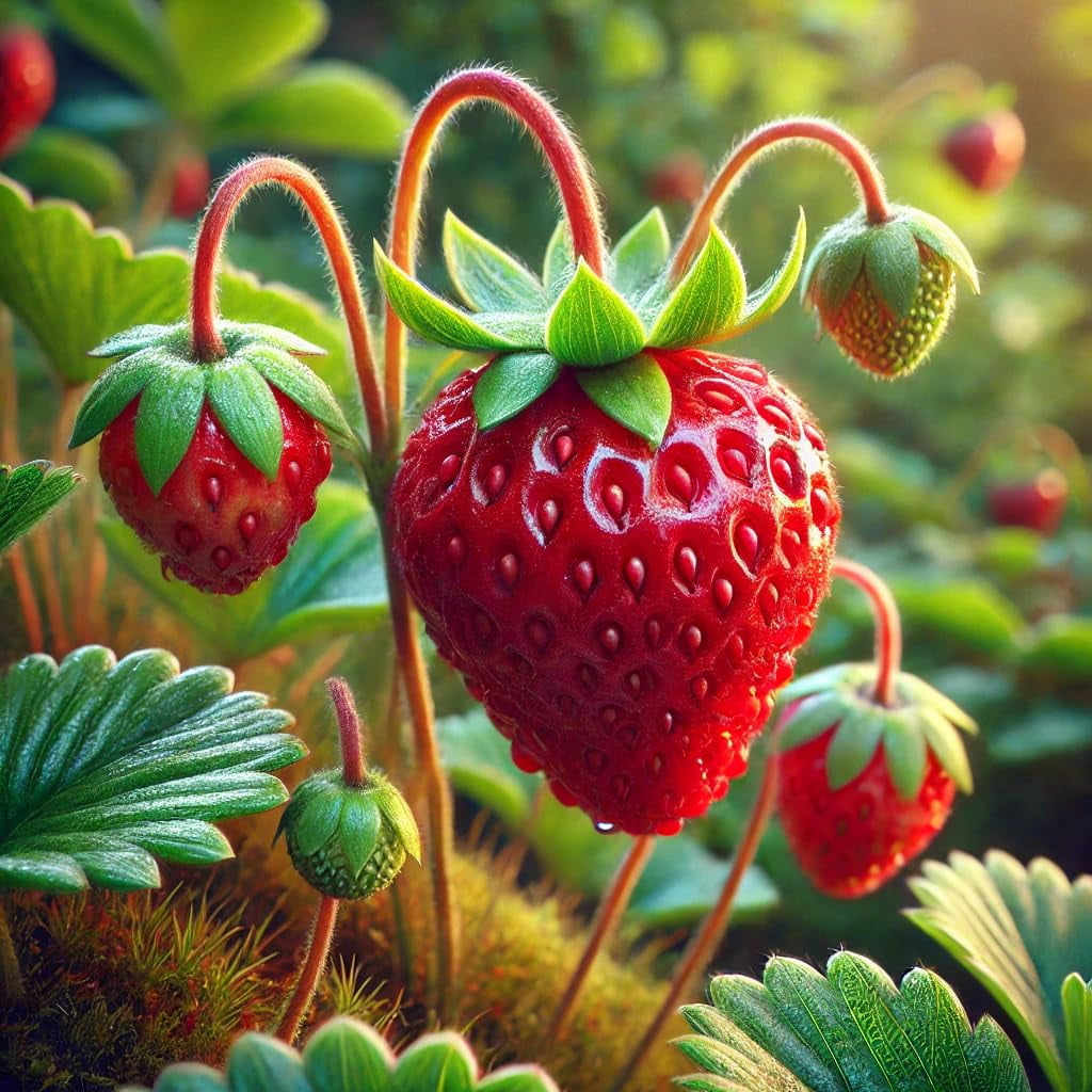 KIRA SEEDS -ITSC Seeds Alp ine Strawberry Everb Earing Reg ina - Fruits ...