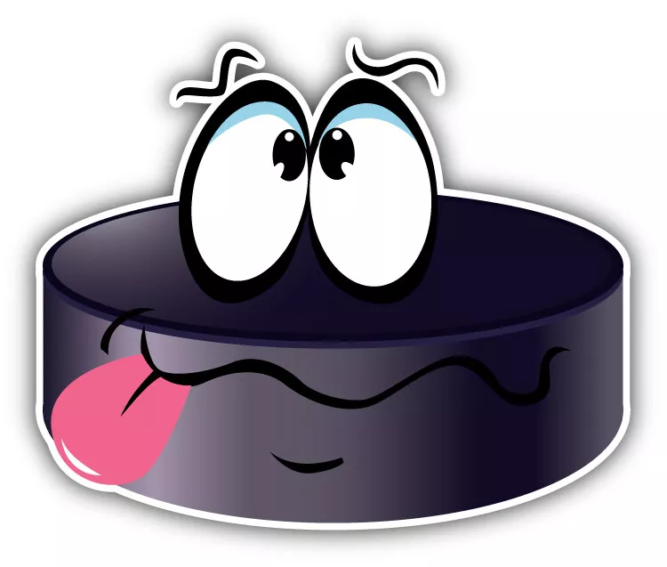 KIRA Shocked Hockey Puck Emotion Car Bumper Sticker Decal Gift for you ...