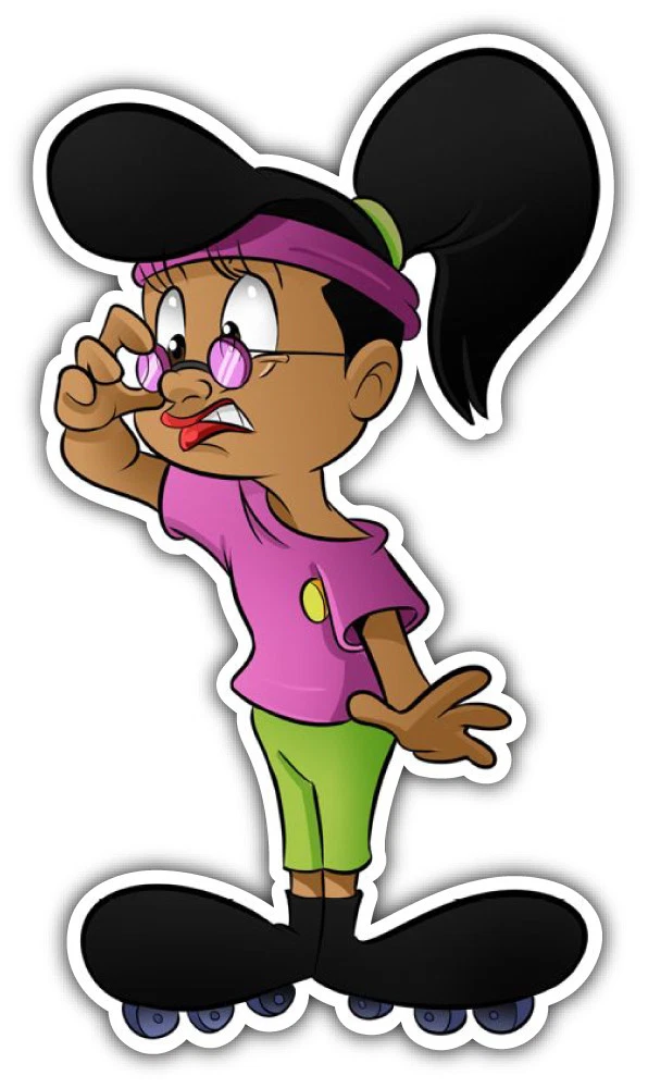 KIRA Singing Girl Cartoon Car Bumper Sticker Decal Gift for you ...